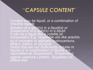 Capsulesfinalppt | PPT