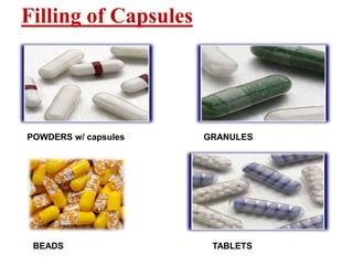 Capsules | PPTX | Pharmaceutical Drugs | Medical Health