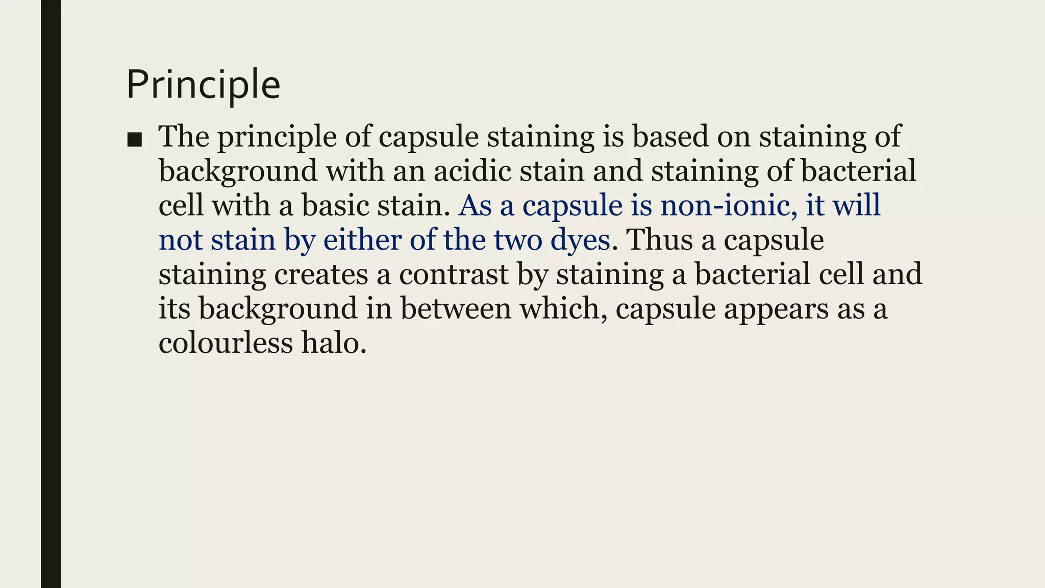 Capsule staining | PPTX