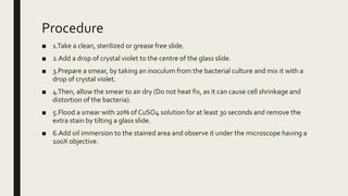Capsule staining | PPTX