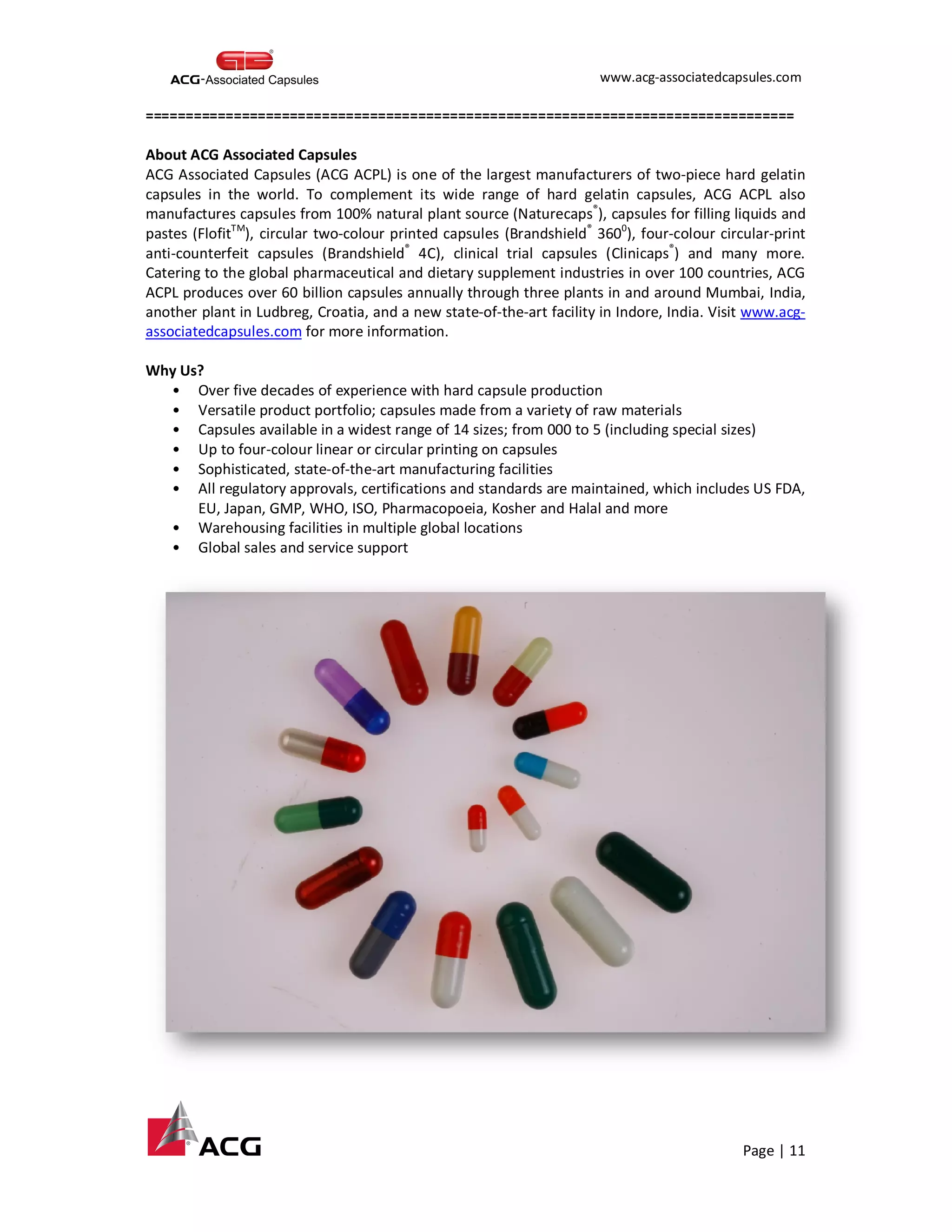 A Primer on Hard Gelatin Capsule Manufacturing | PDF