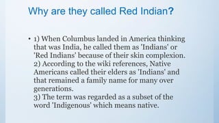 Capsulization of red indians | PPT | Free Download