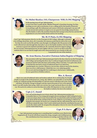 Capt. Subramaniam Remembrance Meet | PDF