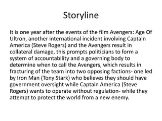 Captain america civil war | PPTX