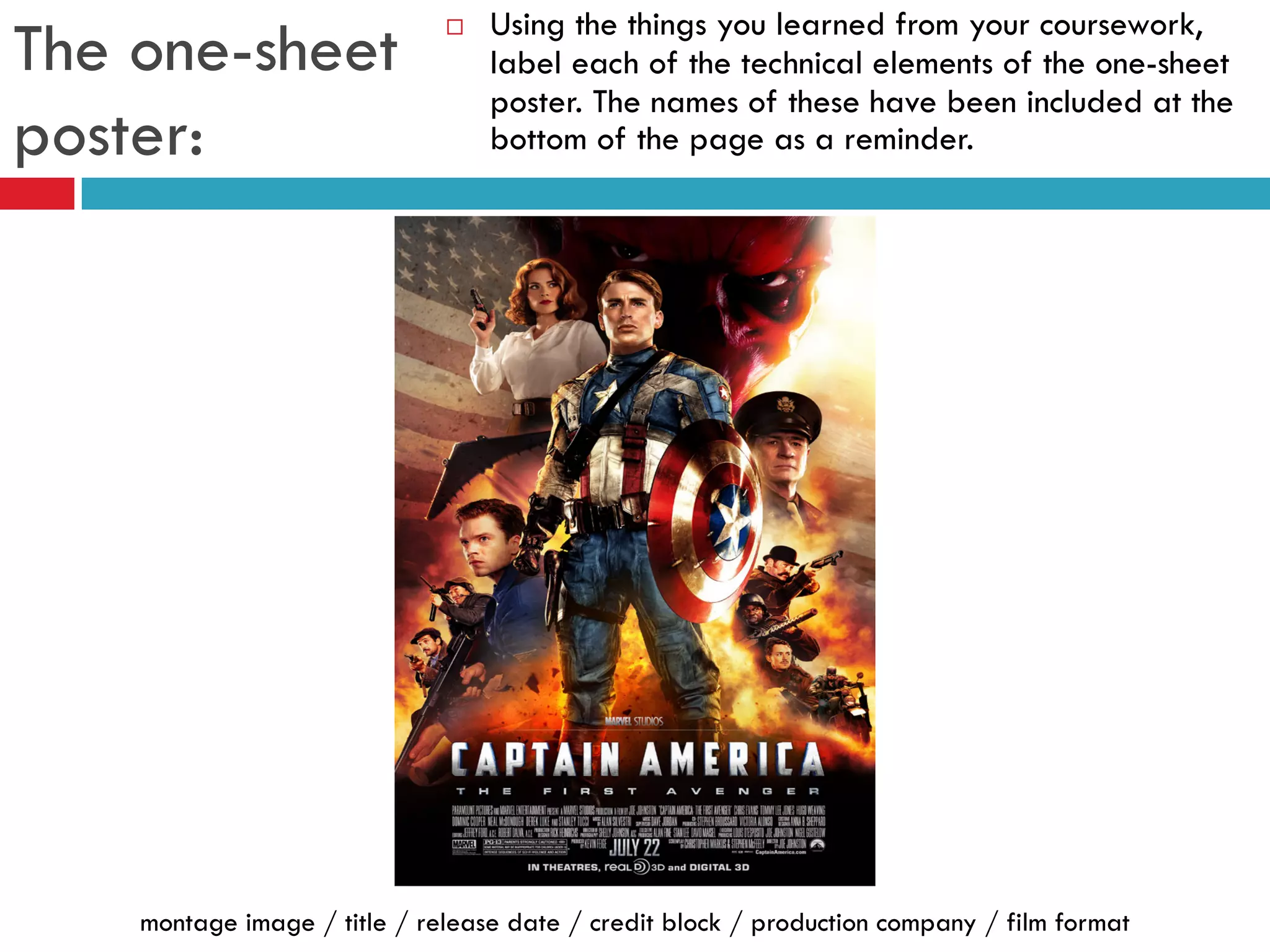 GCSE Film Studies Captain America First Avenger: A Scheme of Work and ...