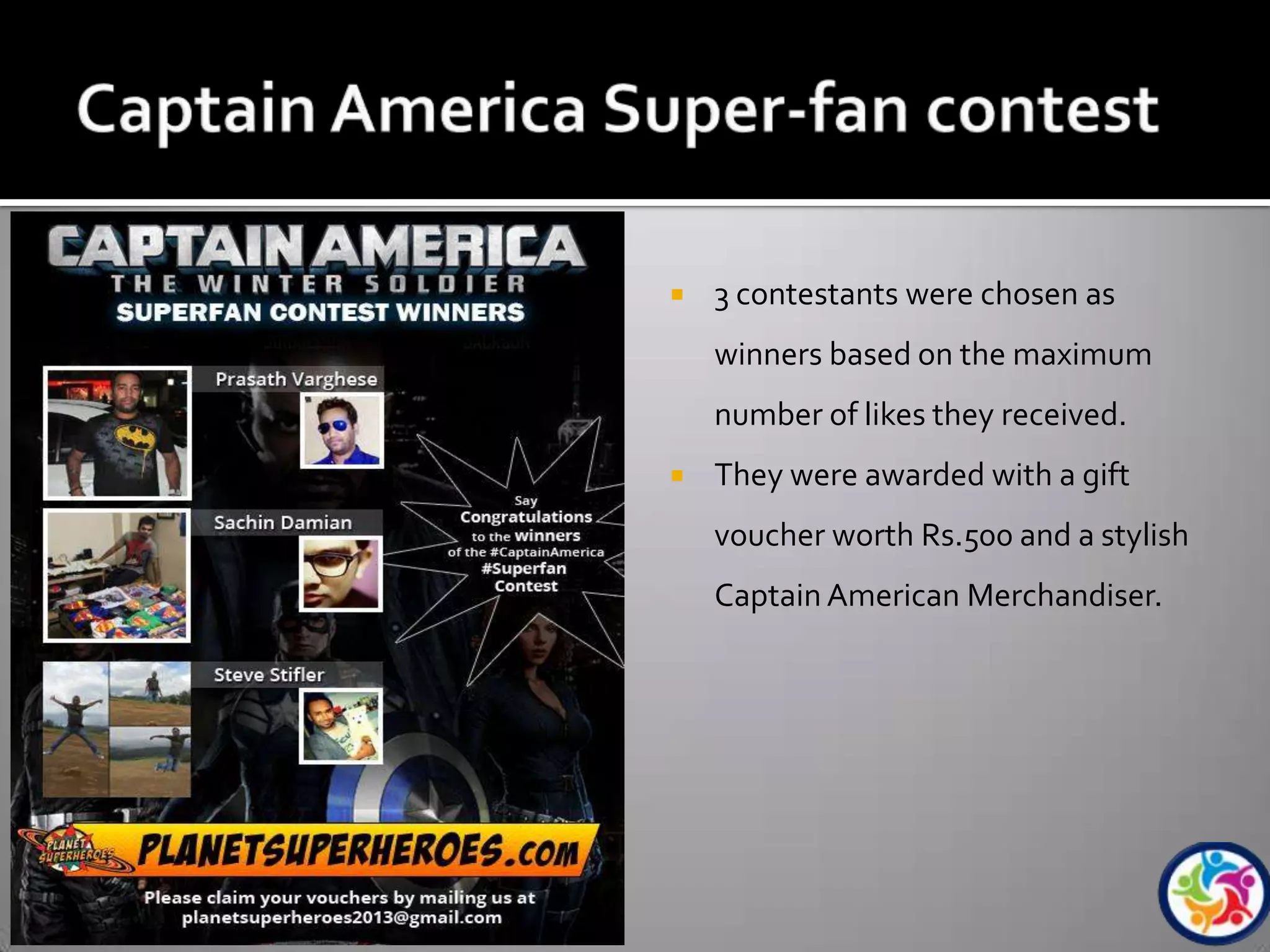Captain america superhero contest | PPT