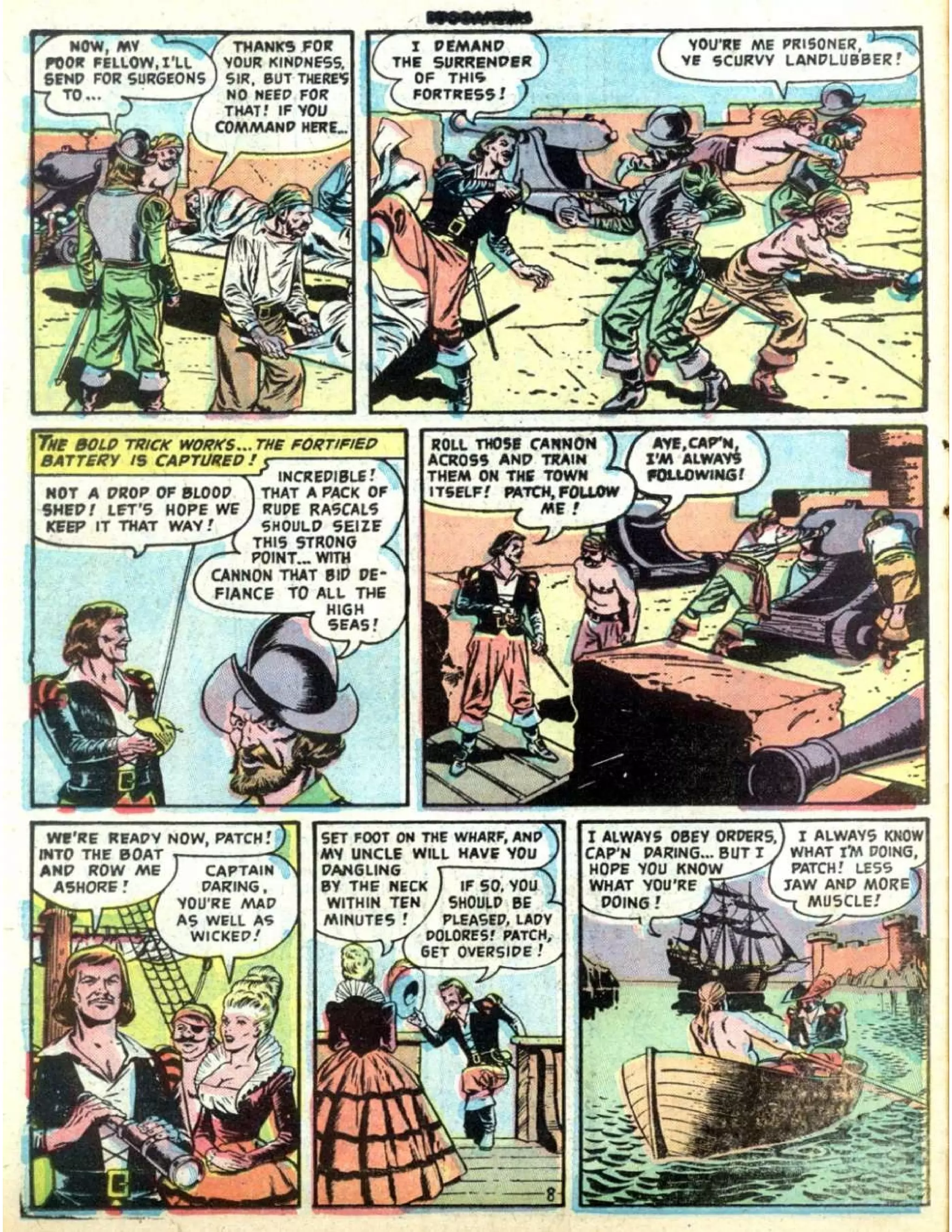 Captain Daring Buccaneers - Pirate Story | PDF | Free Download