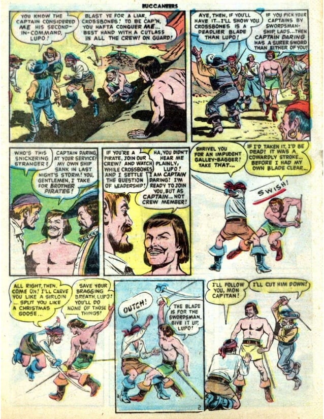 Captain Daring Buccaneers - Pirate Story | PDF