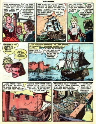 Captain Daring Buccaneers - Pirate Story | PDF