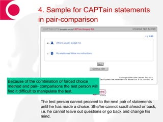 CAPTain Online Test | PPT