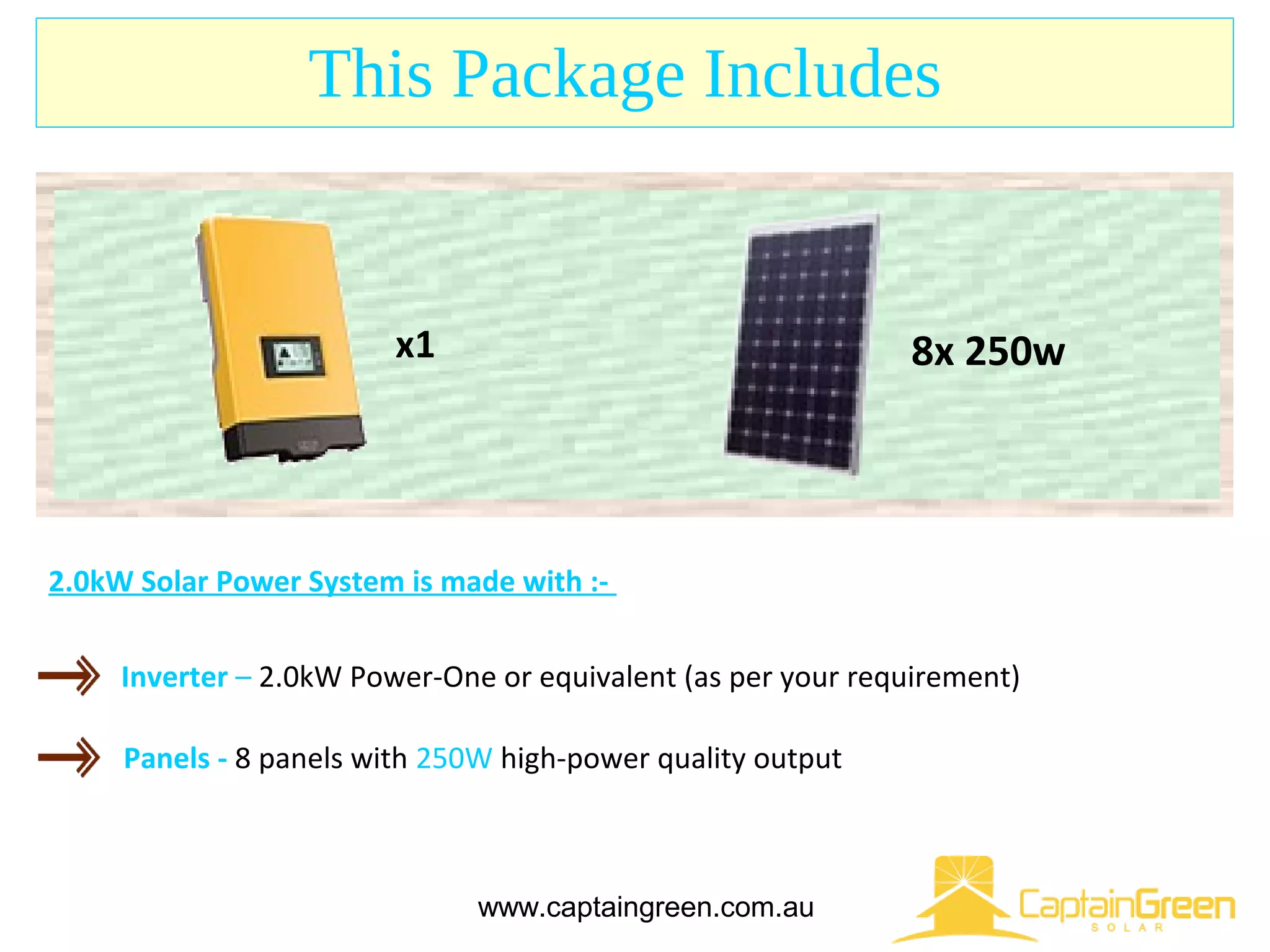 Solar Power System and Panels | PPT