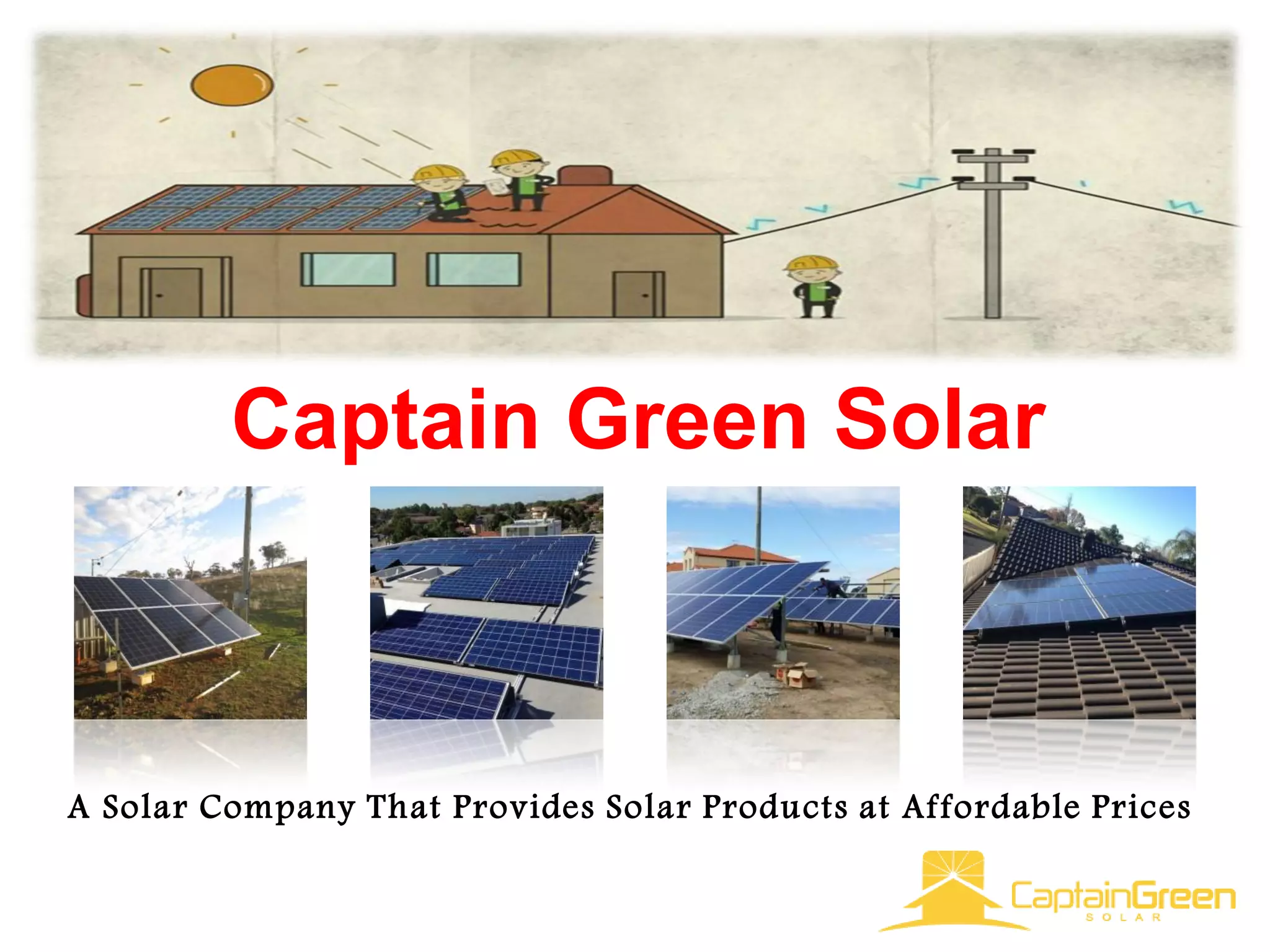 Captain Green Solar - Saving Electricity Bills | PDF