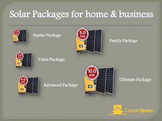 Captain Green Solar - Saving Electricity Bills | PDF