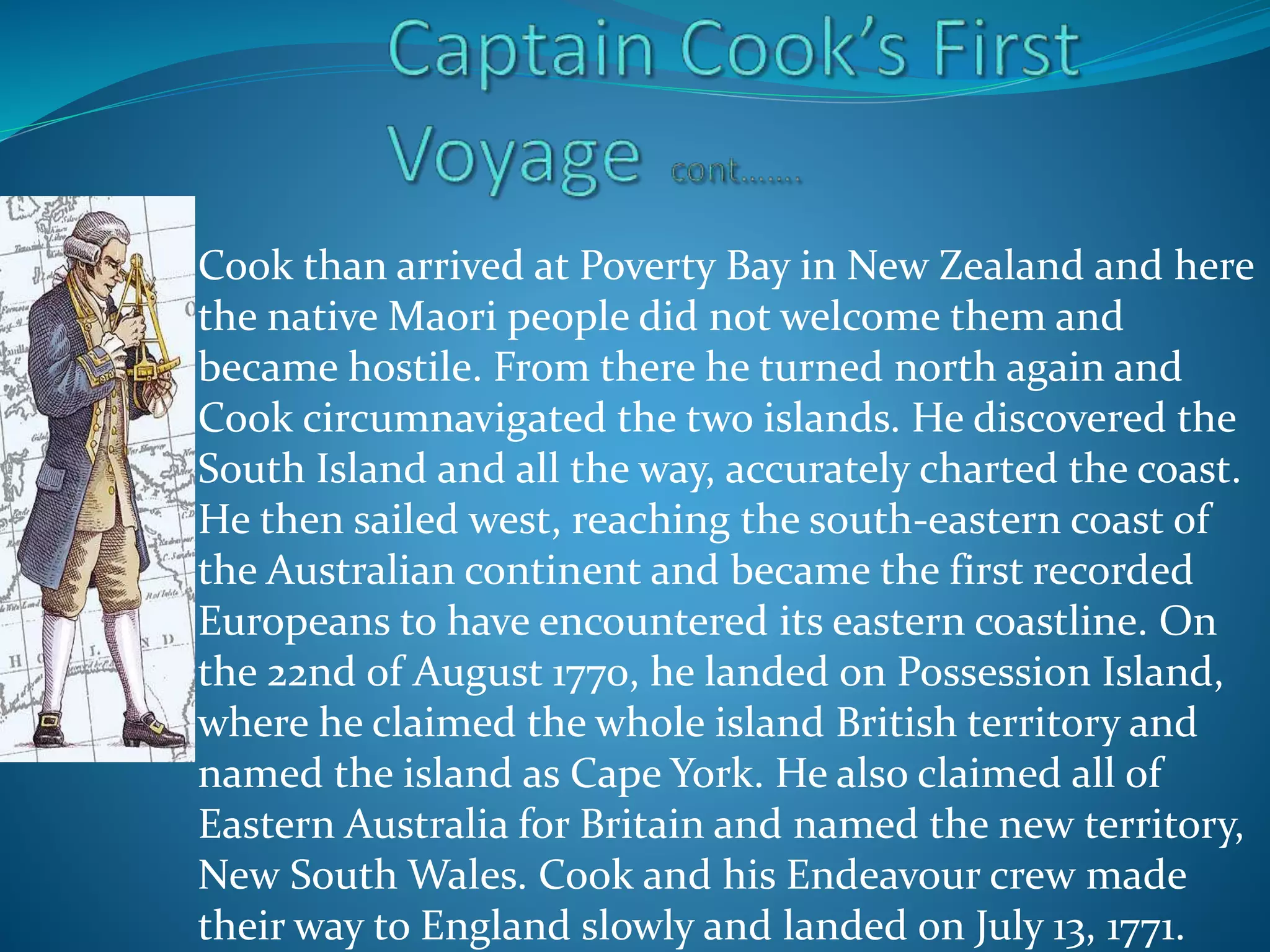 Captain james cook | PPTX