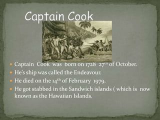 Captain james cook | PPTX