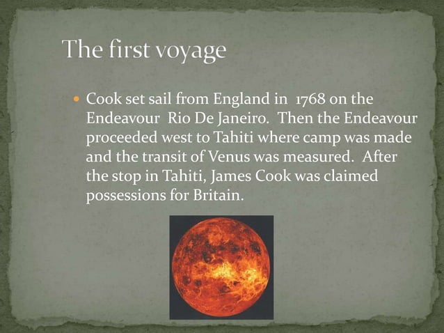 Captain james cook | PPTX