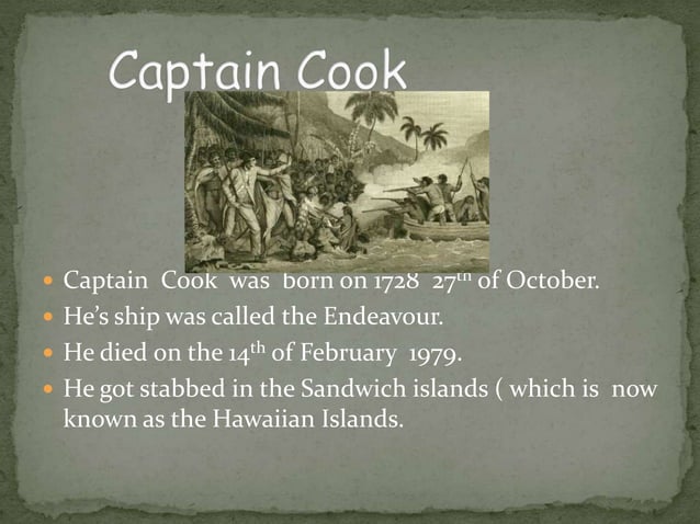 Captain james cook | PPTX