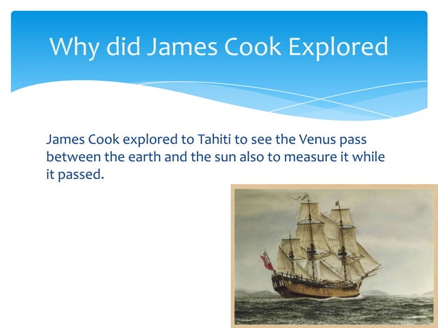 Courtney's Presentation About Captain Cook | PPT