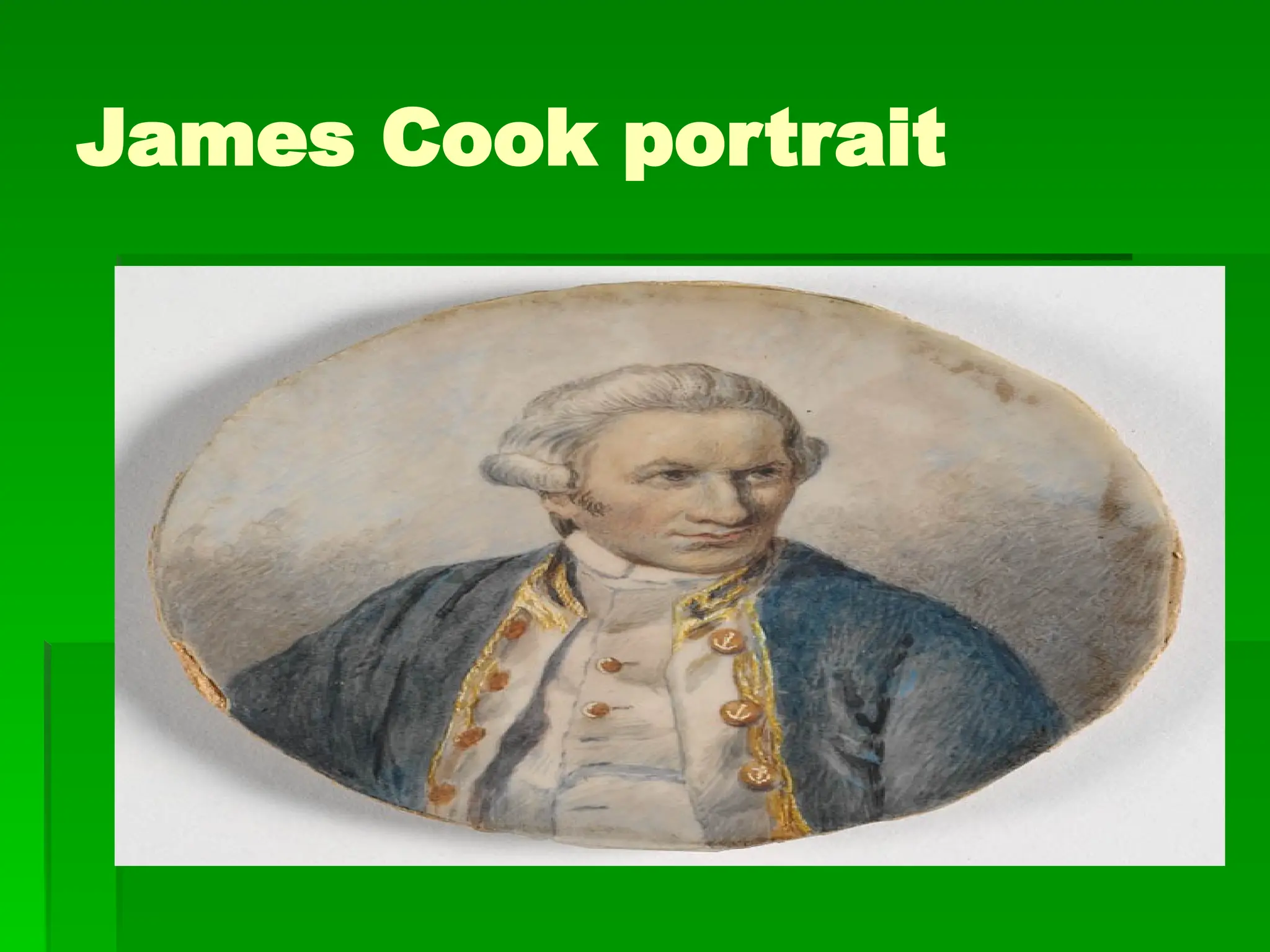 Captain James Cook presentation for grade 8 students | PPTX