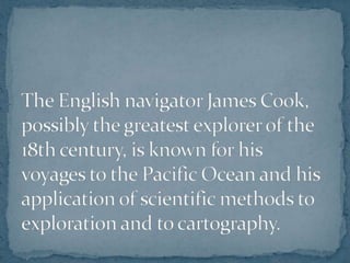 Captain James Cook by Nora | PPTX