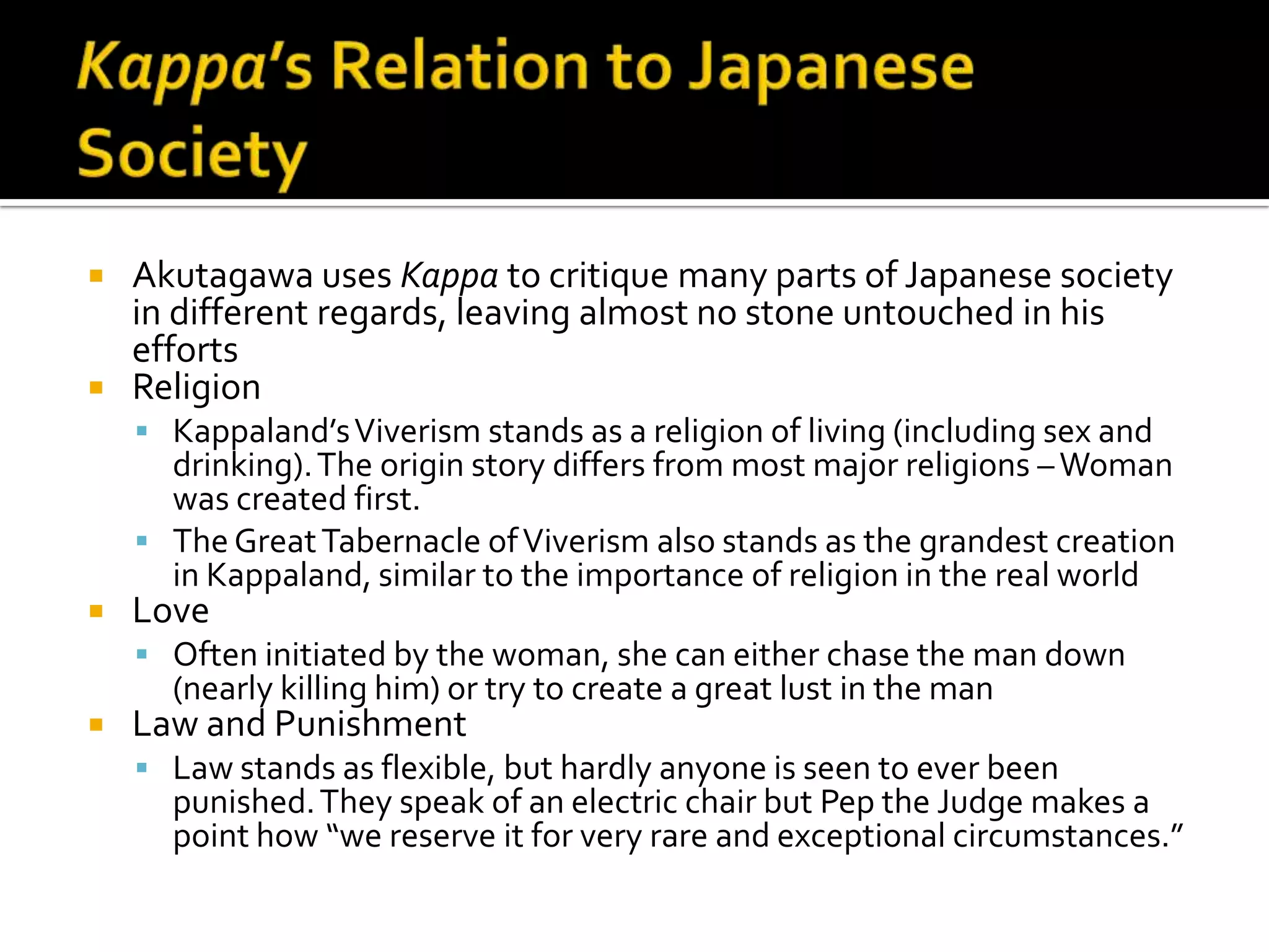 Captain Kappa And His Kappanese Ways | PPT