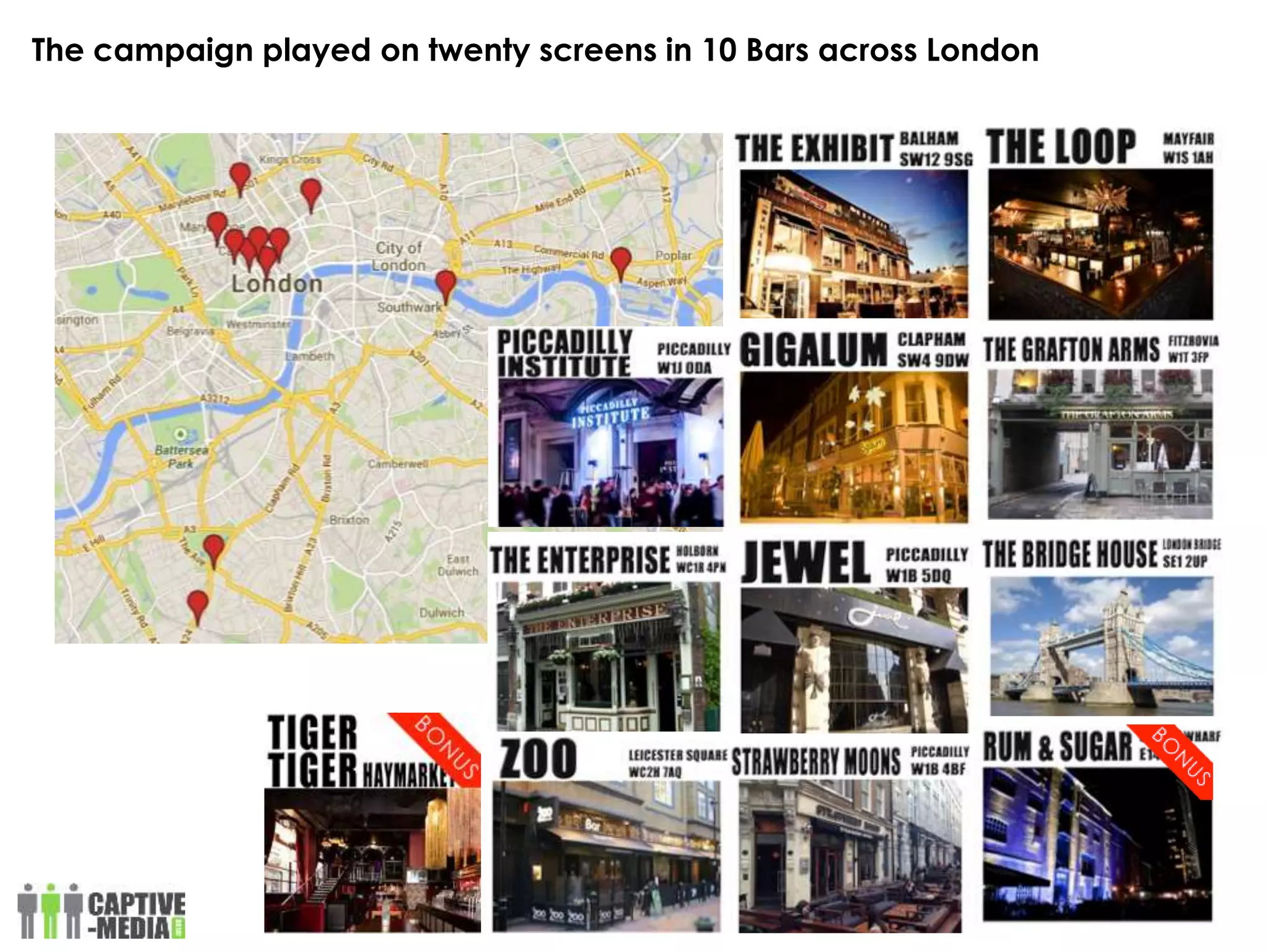 Captain Morgan Case Study - Sponsored Game on Captive Media | PPTX