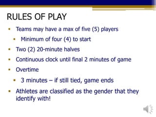 Intramural Basketball Captain's Meeting PowerPoint | PPTX