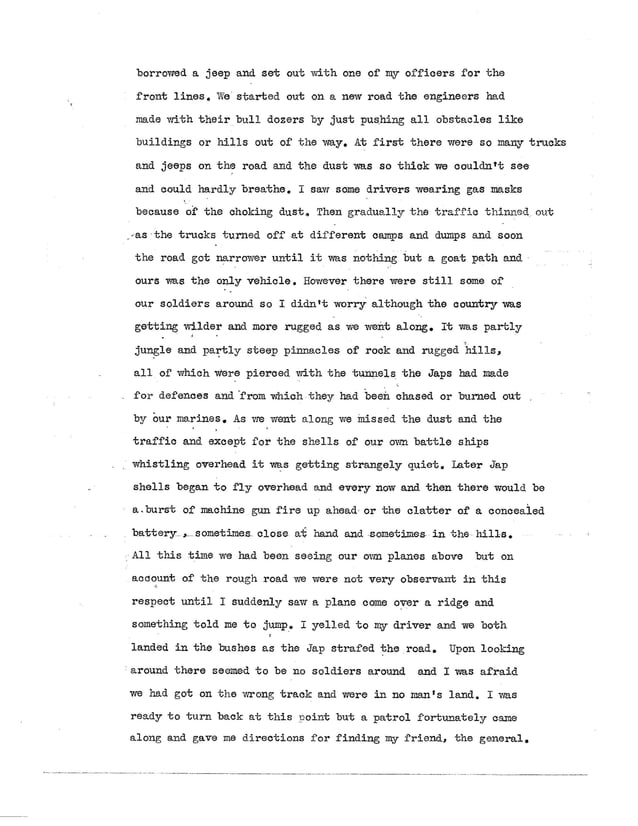 Captain wd ryan letter regarding okinawa wwii | PDF