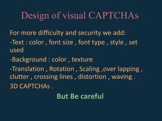 CAPTCHA and Convolutional neural network | PPTX | Artificial Intelligence | Technology & Computing