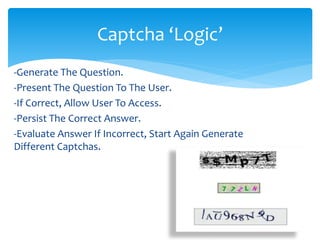 Captcha | PPT