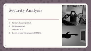 Gamification of Internet Security by Next Generation CAPTCHAs | PPT