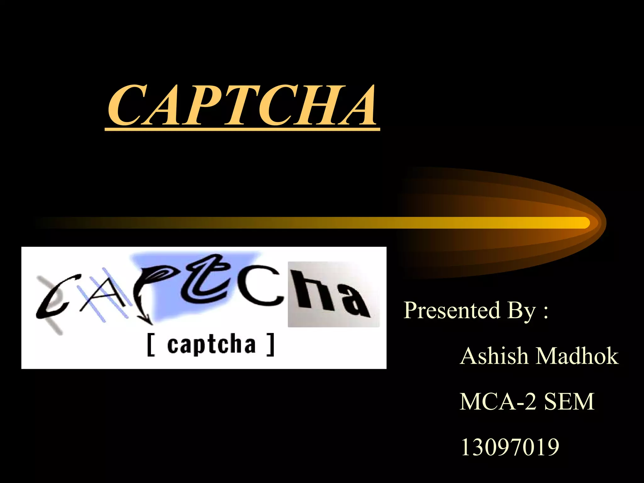 Captcha1 | PPT