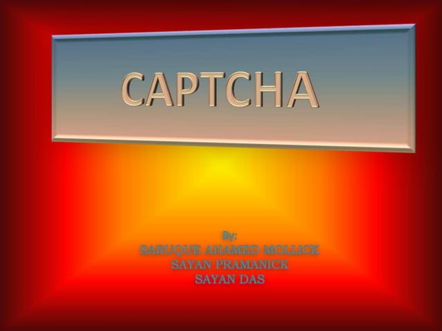 Captcha1 (1) | PPT