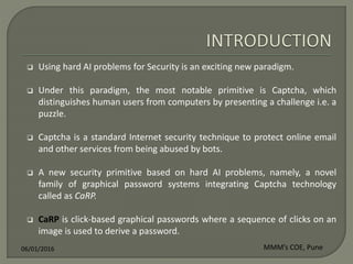 Captcha as Graphical Password- CaRP | PDF