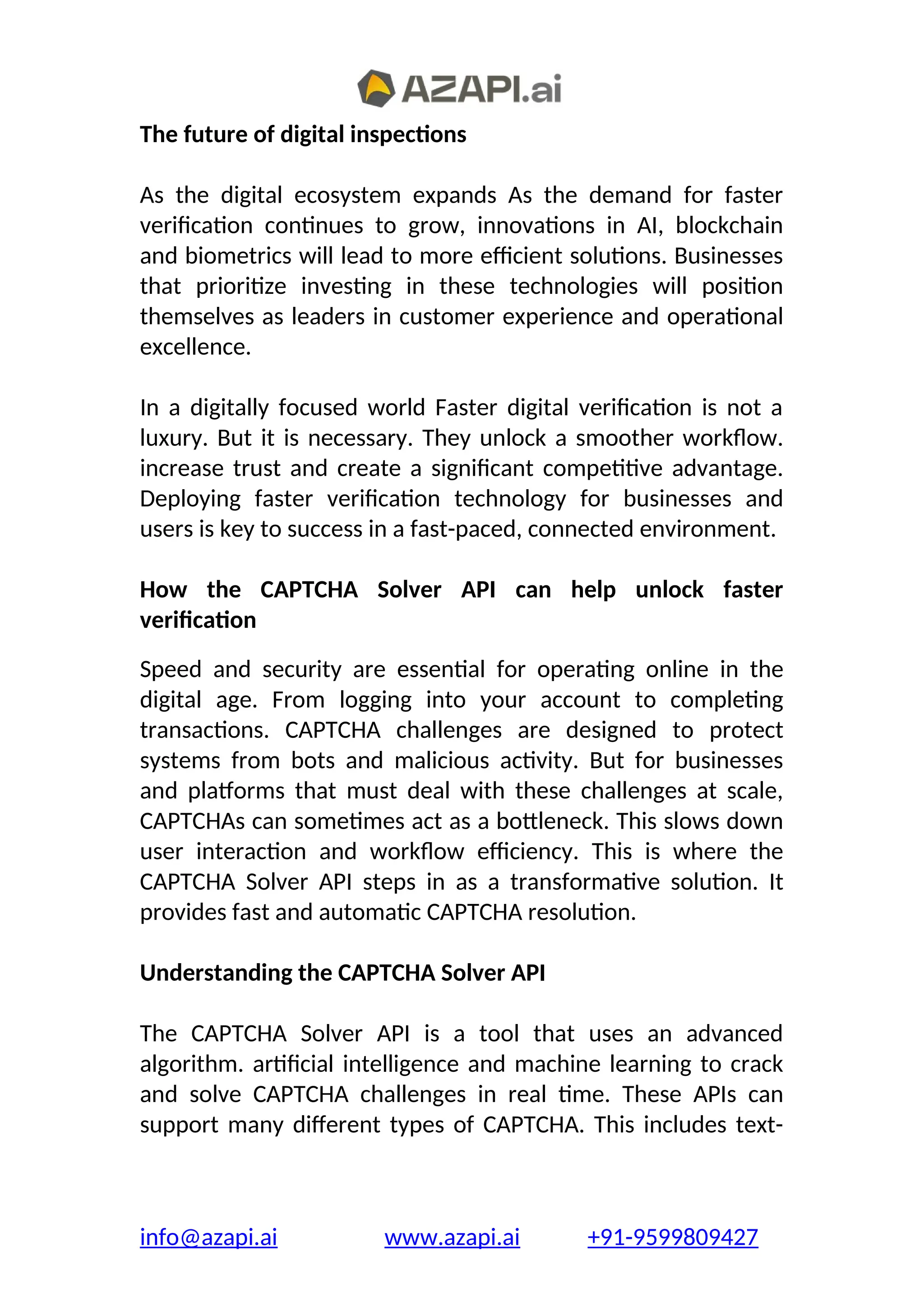 CAPTCHA Solver API Unlocking Faster Digital Verifications.docx