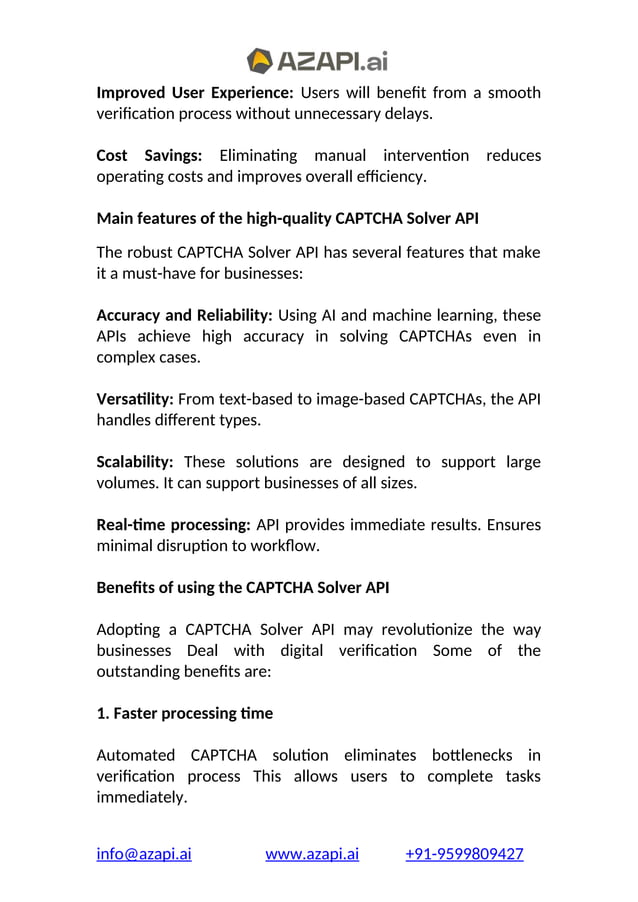 CAPTCHA Solver API Unlocking Faster Digital Verifications.docx