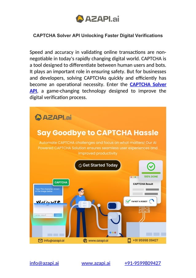 Captcha Solver Api Unlocking Faster Digital Verificationsdocx