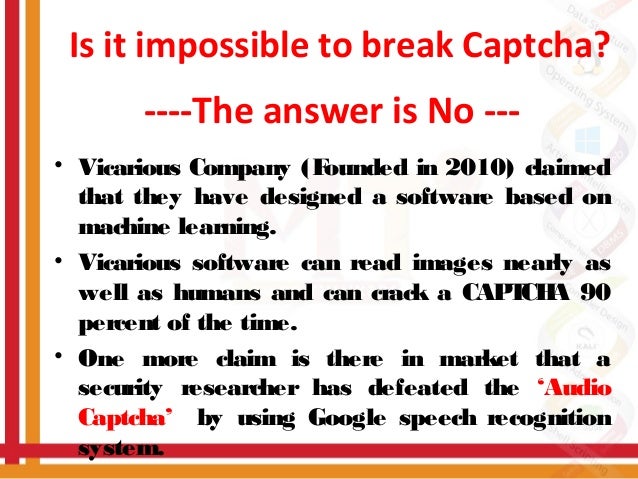 Captcha And Its Types 