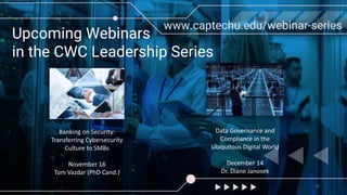 CapTech Talks Webinar October 2023 Bill Butler.pptx