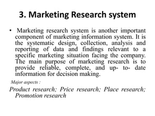Managing Marketing Information | PPTX