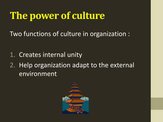 Capter 10 leadership of culture 2 | PPT