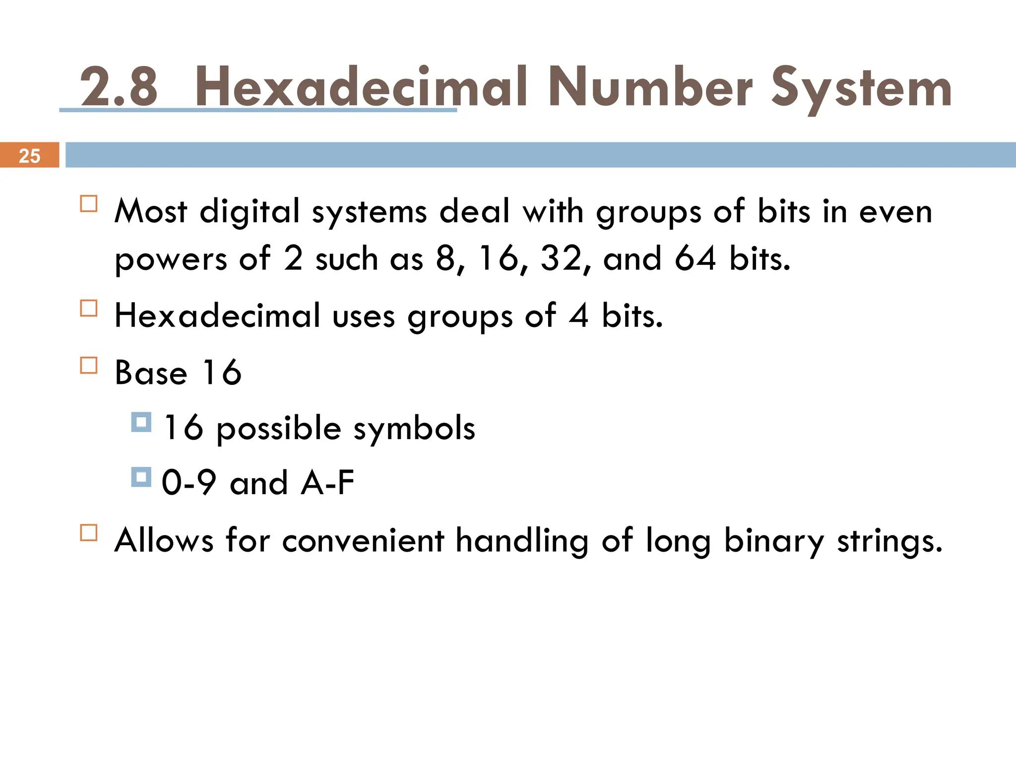 capter 2 of number system operation in digital | PPT