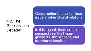 Global trade trade About globalization and its classified | PPTX