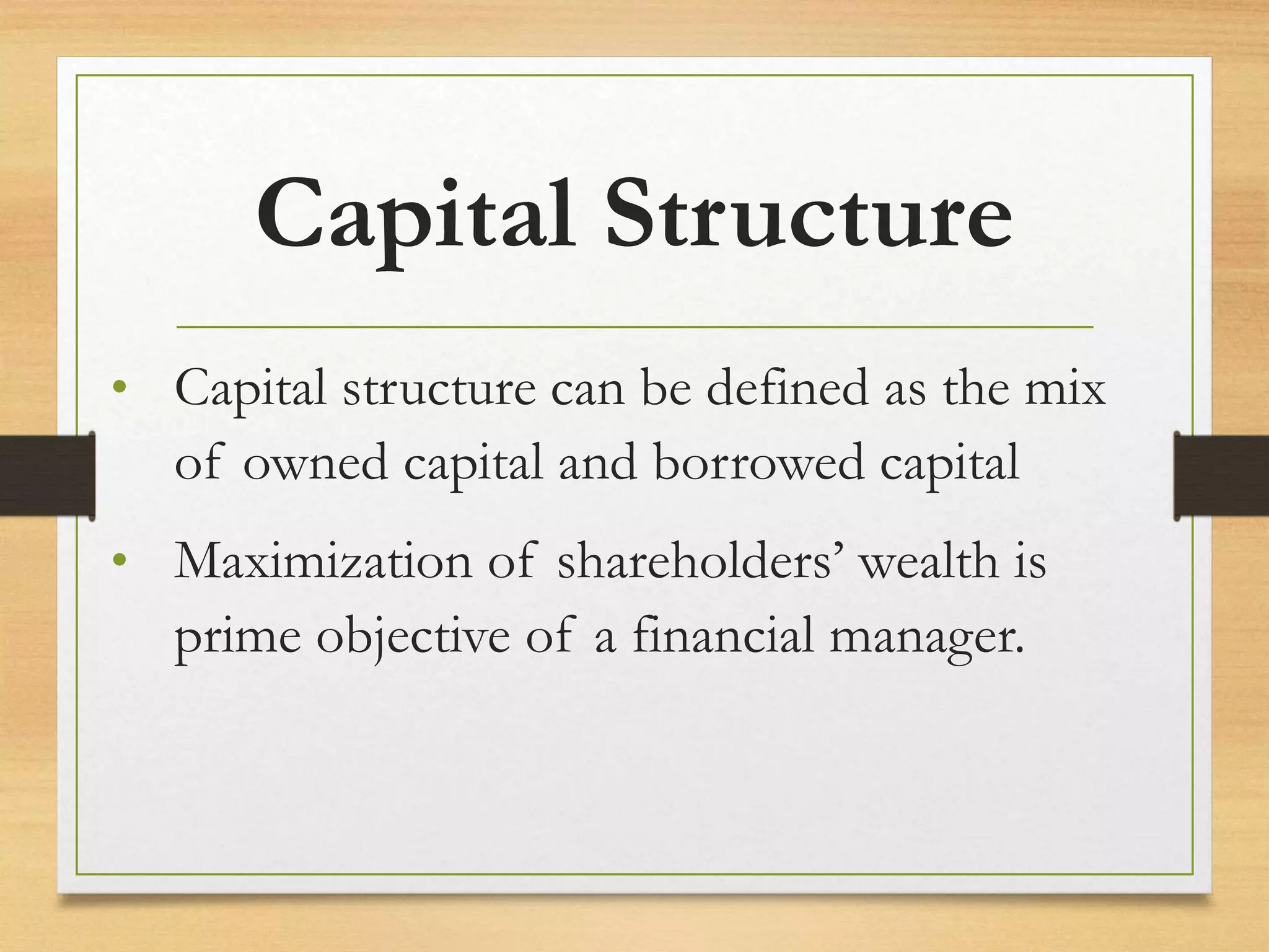 Captial Structure Theories.pptx