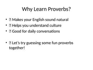 Caption_and_Proverbs_Grade_XI in teaching English .pptx