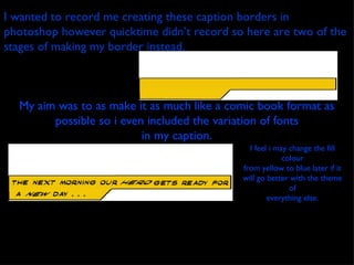 Caption borders. | PPT