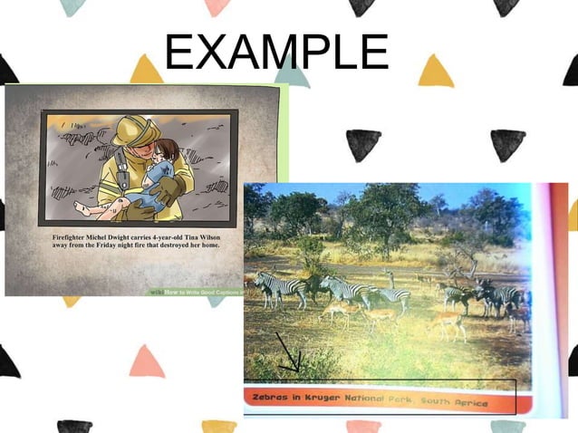 how to write a good caption (english presentation) | PPTX