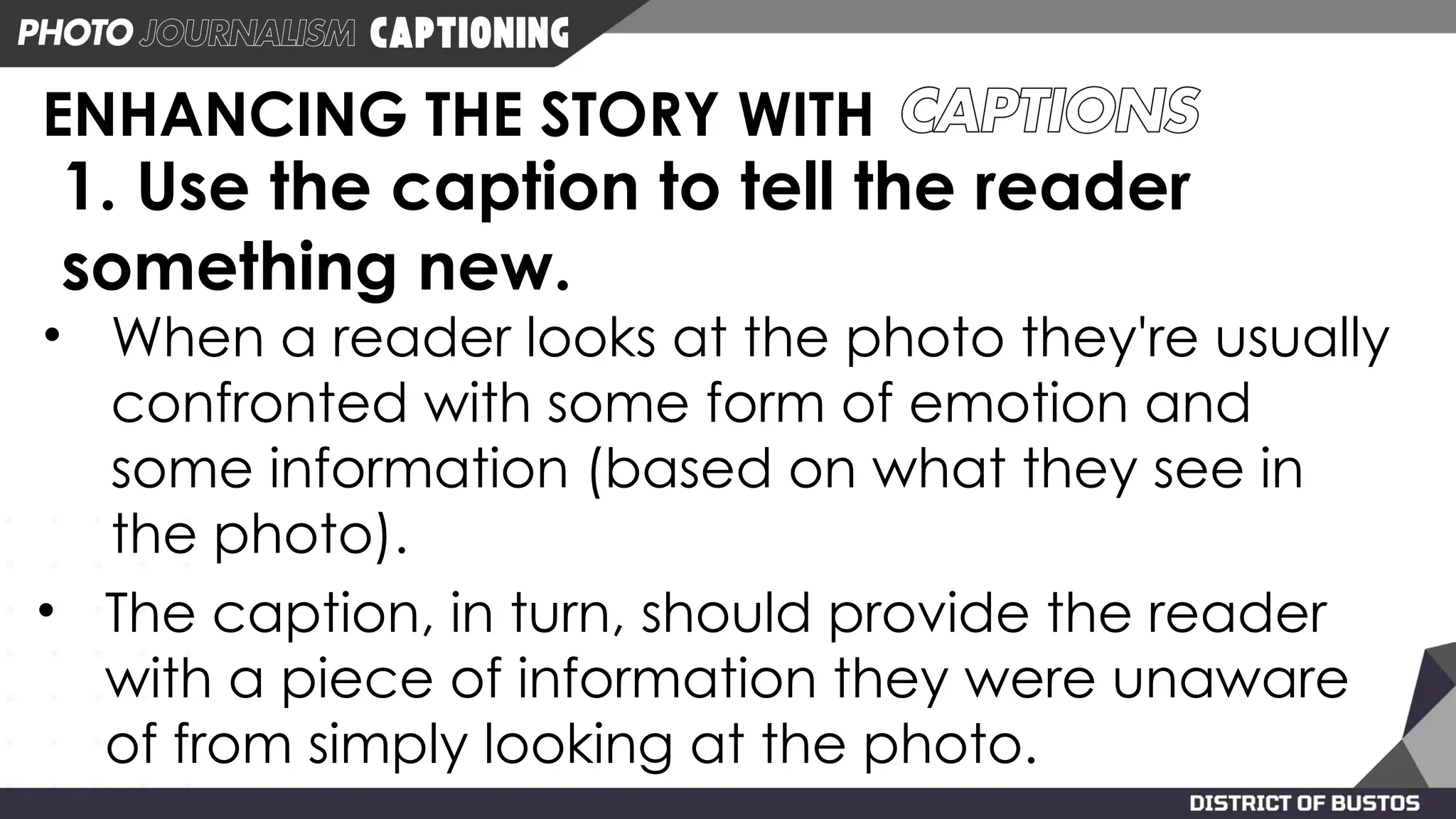 CAPTIONING PHOTOJOURNALISM 2025 Ces.pptx
