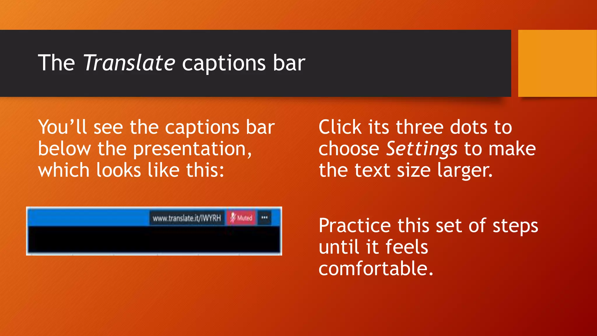 Captioning Zoom meetings using the PowerPoint subtitles feature for Windows and Mac | PPTX