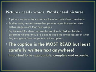 Captions | PPTX | Photography | Arts and Crafts